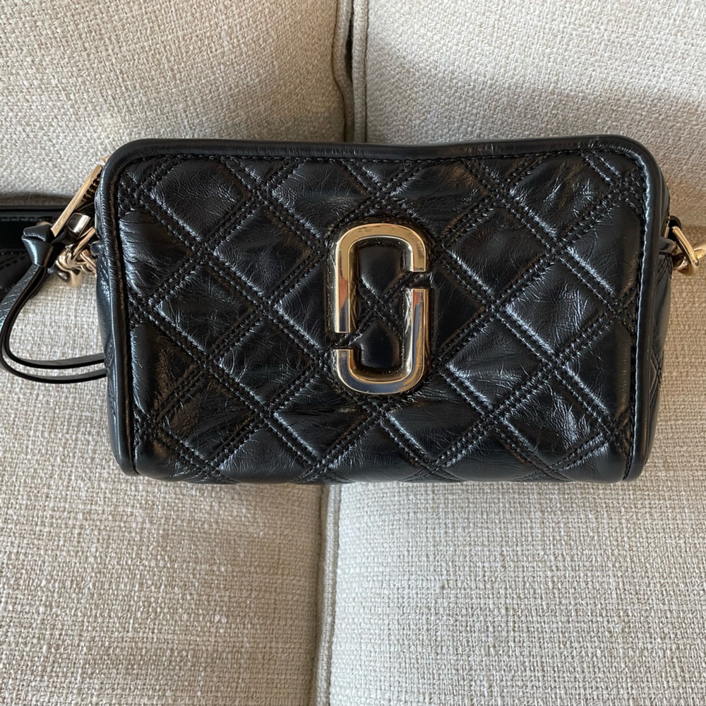 Marc Jacobs The Quilted Softshot Crossbody Bag - Gem